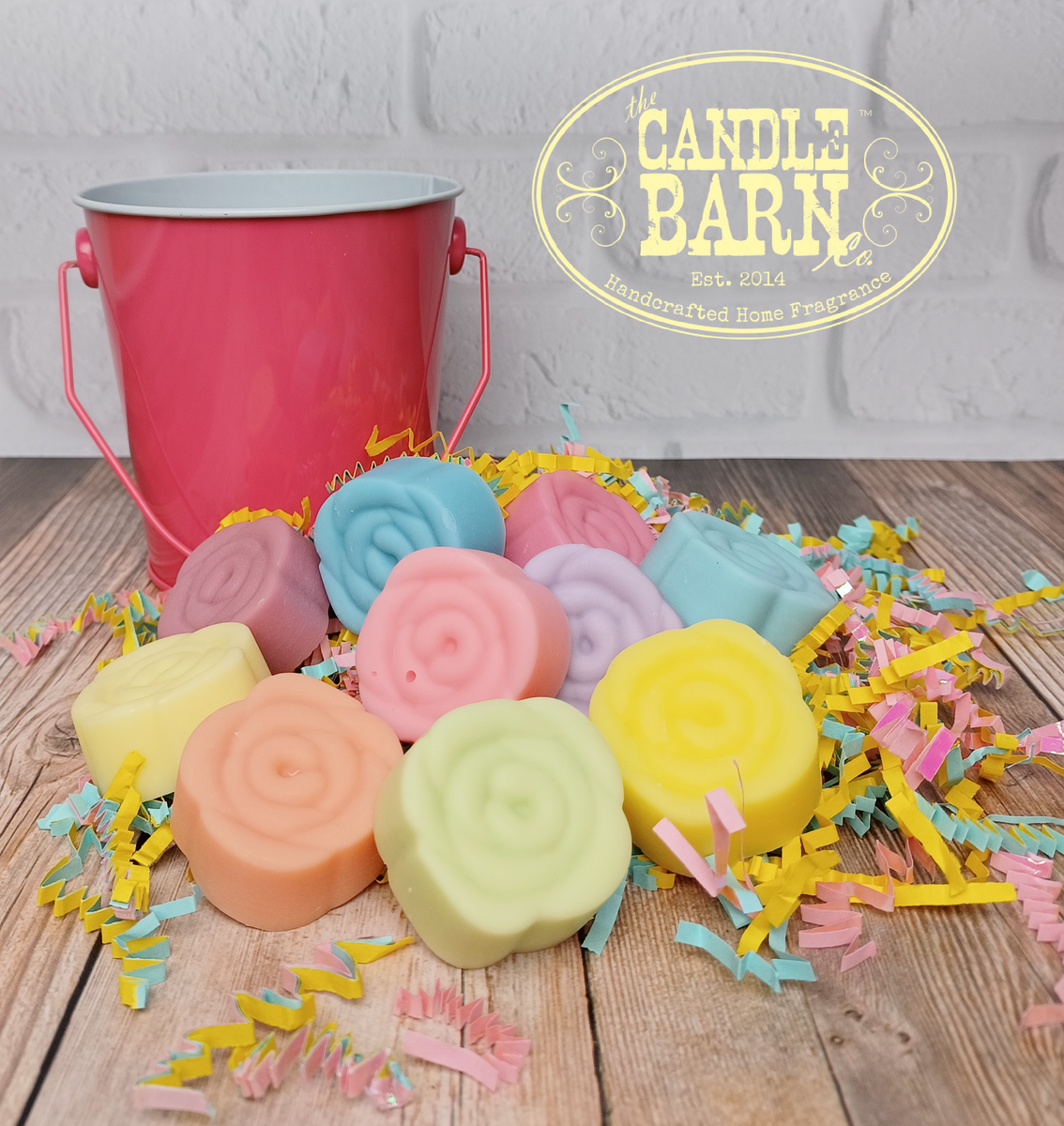 Bucket of Flower Wax Melts – The Candle Barn Company